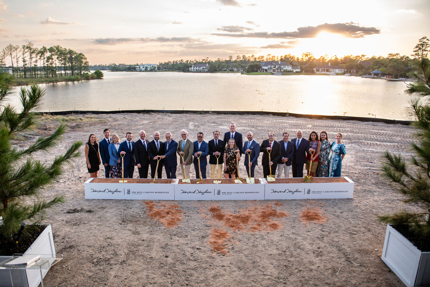 Howard Hughes Celebrates Groundbreaking of The Ritz-Carlton Residences ...