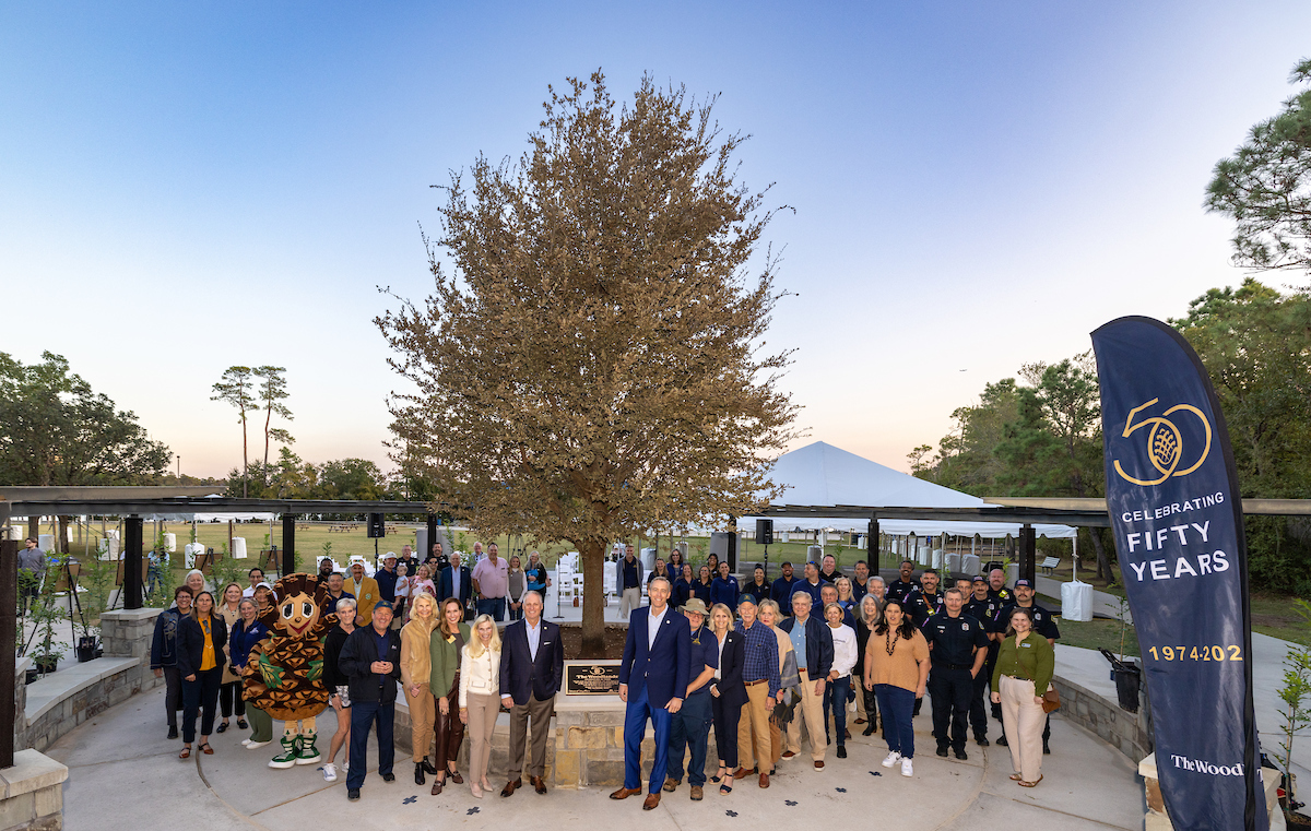 Rooted in Celebration: The Woodlands 50th Anniversary Tree Dedication ...